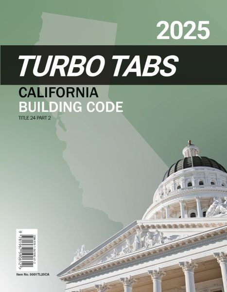 2025 California Building Code, Title 24, Part 2 Tabs — BNi Building News