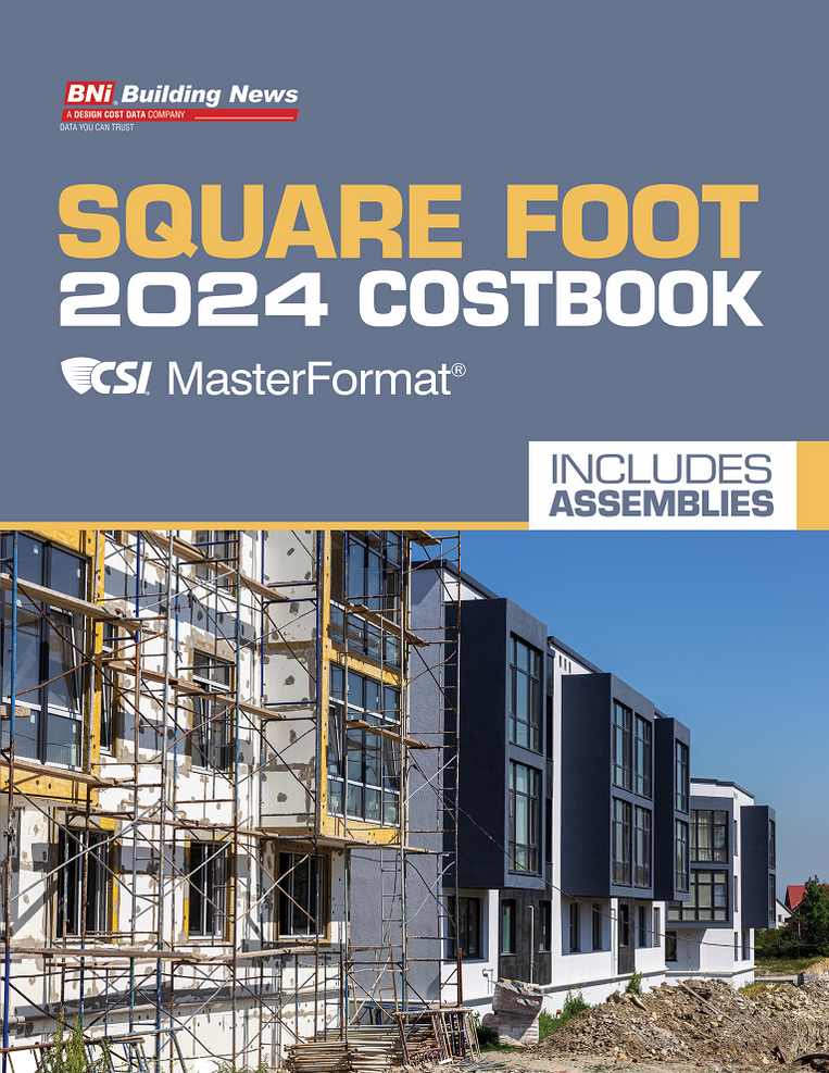 Construction books, cost estimating books, and building codes from BNi