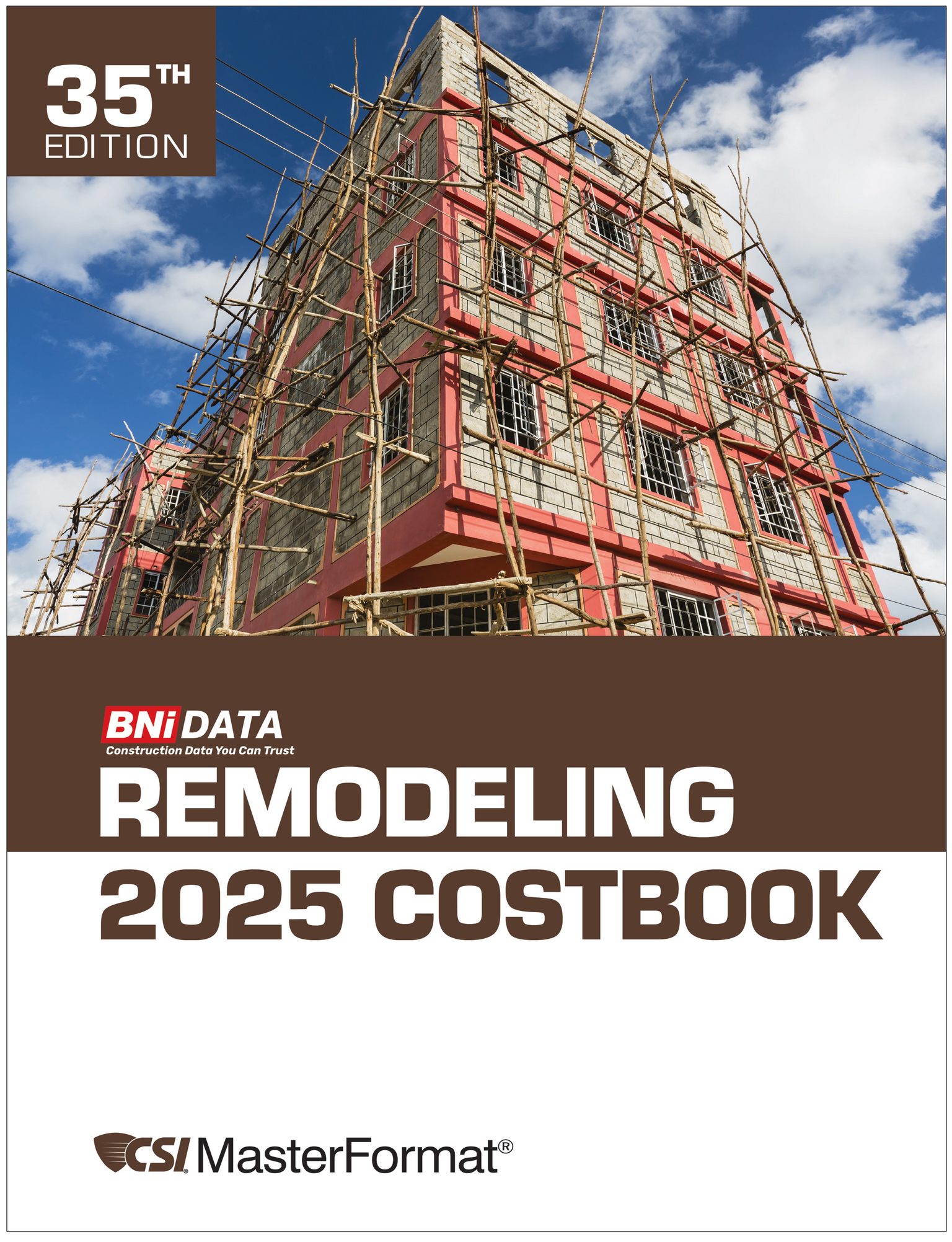 Construction books, cost estimating books, and building codes from BNi