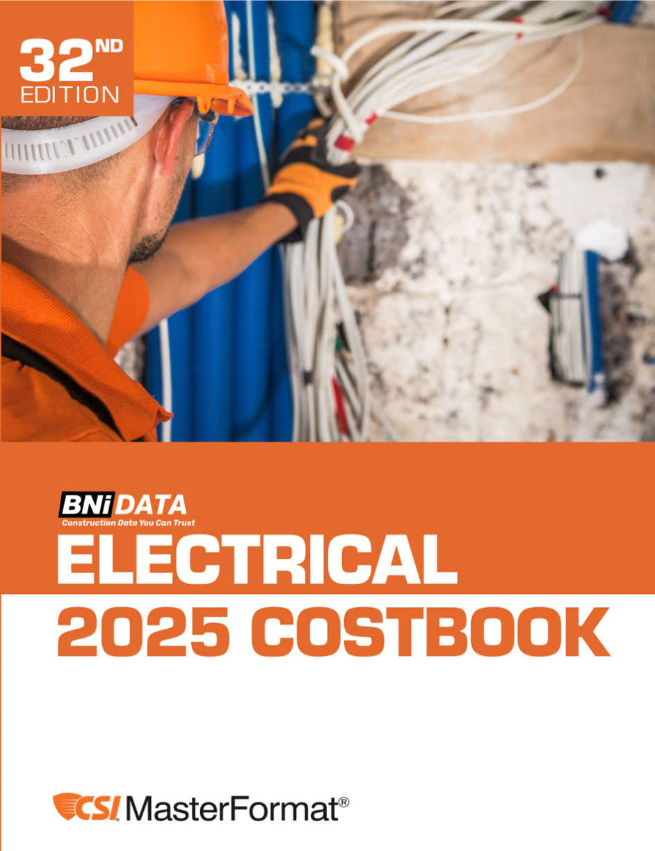 Construction books, cost estimating books, and building codes from BNi