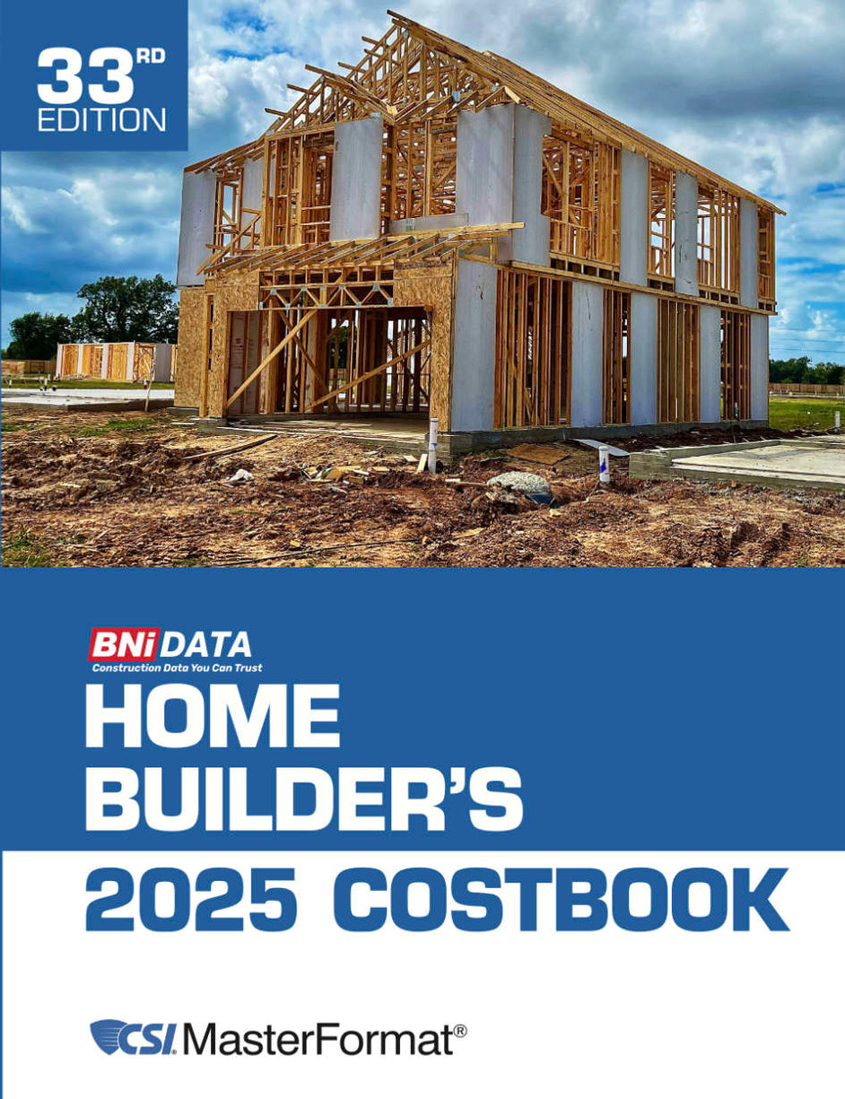 Construction books, cost estimating books, and building codes from BNi