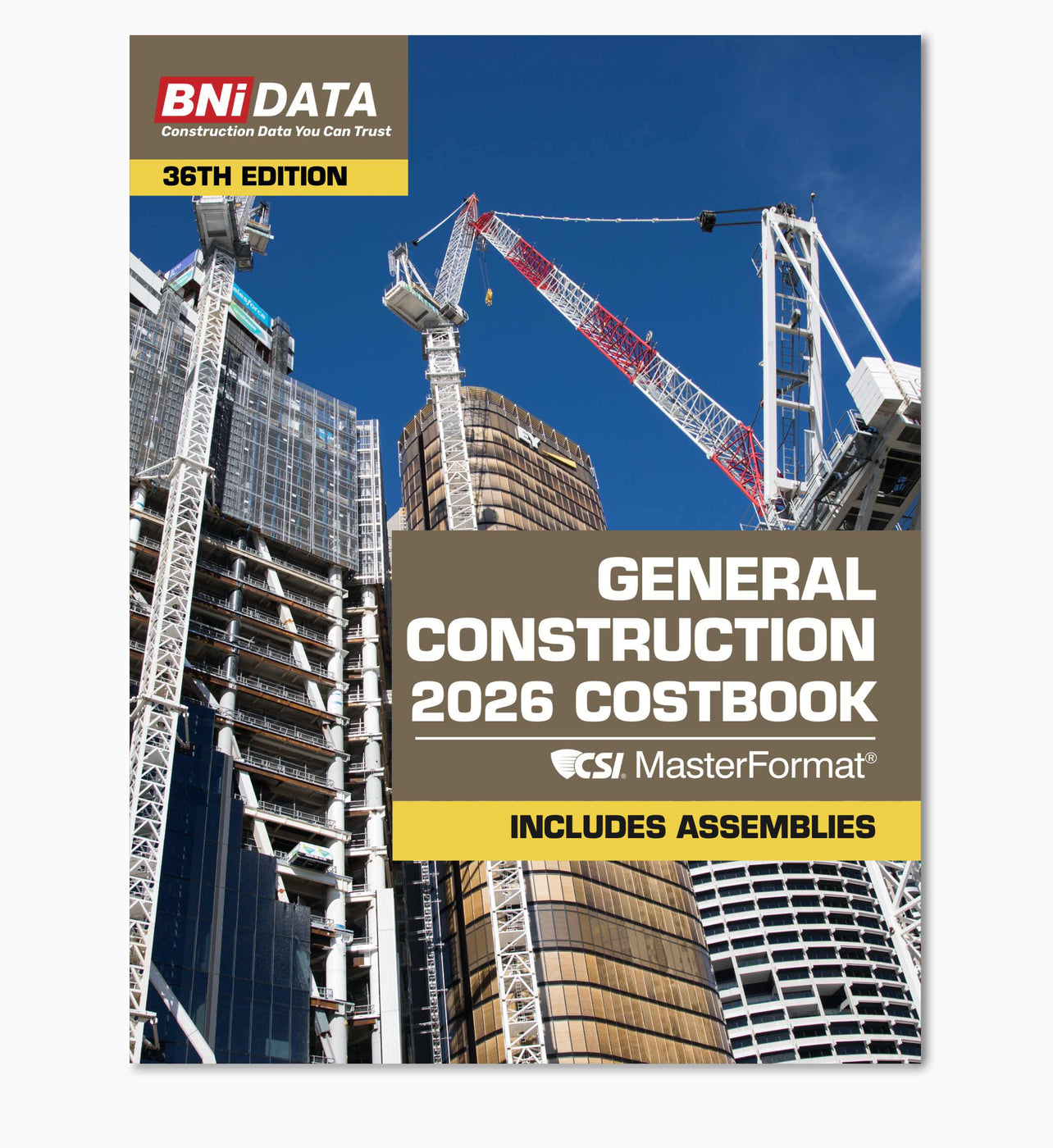 2026 BNi General Construction Costbook + Bonus ASPE Volume 1 Edition ...