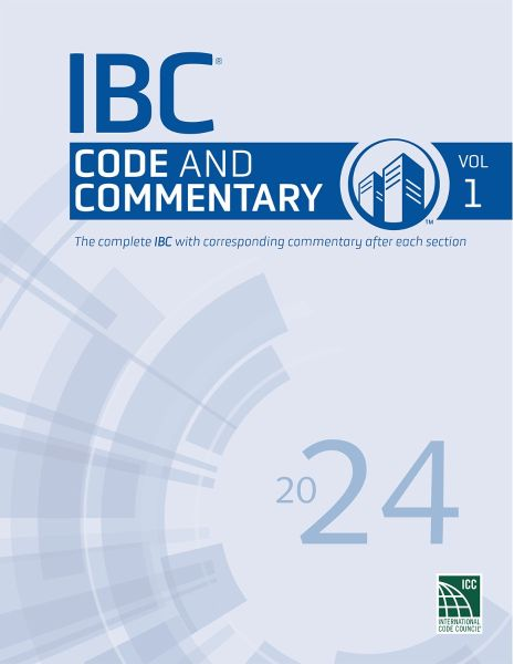 2024 IBC Commentary Volume 1 — BNi Building News