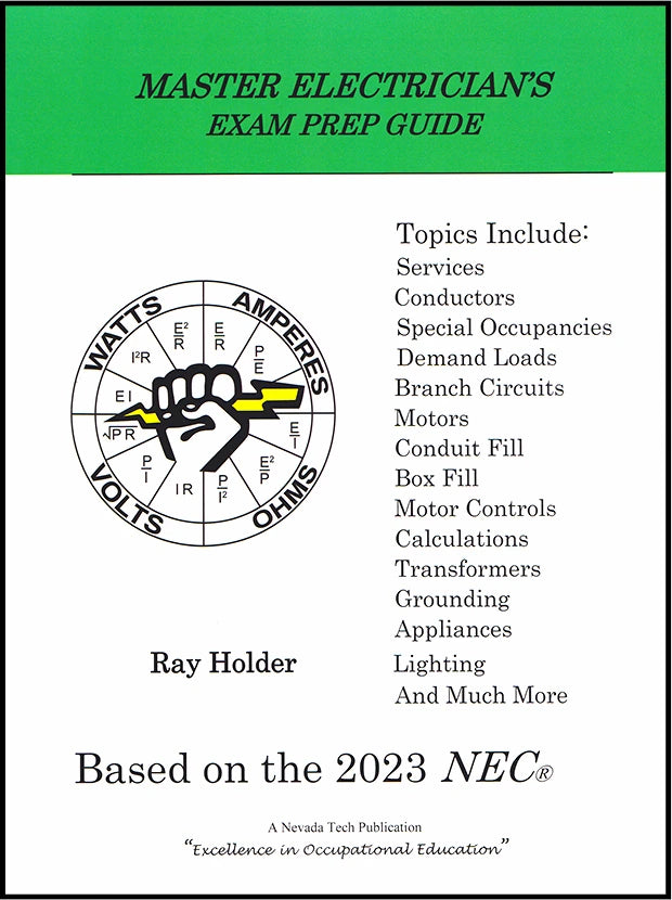Master Electrician's Exam PREP Guide Based on NEC 2023 — BNi Building News