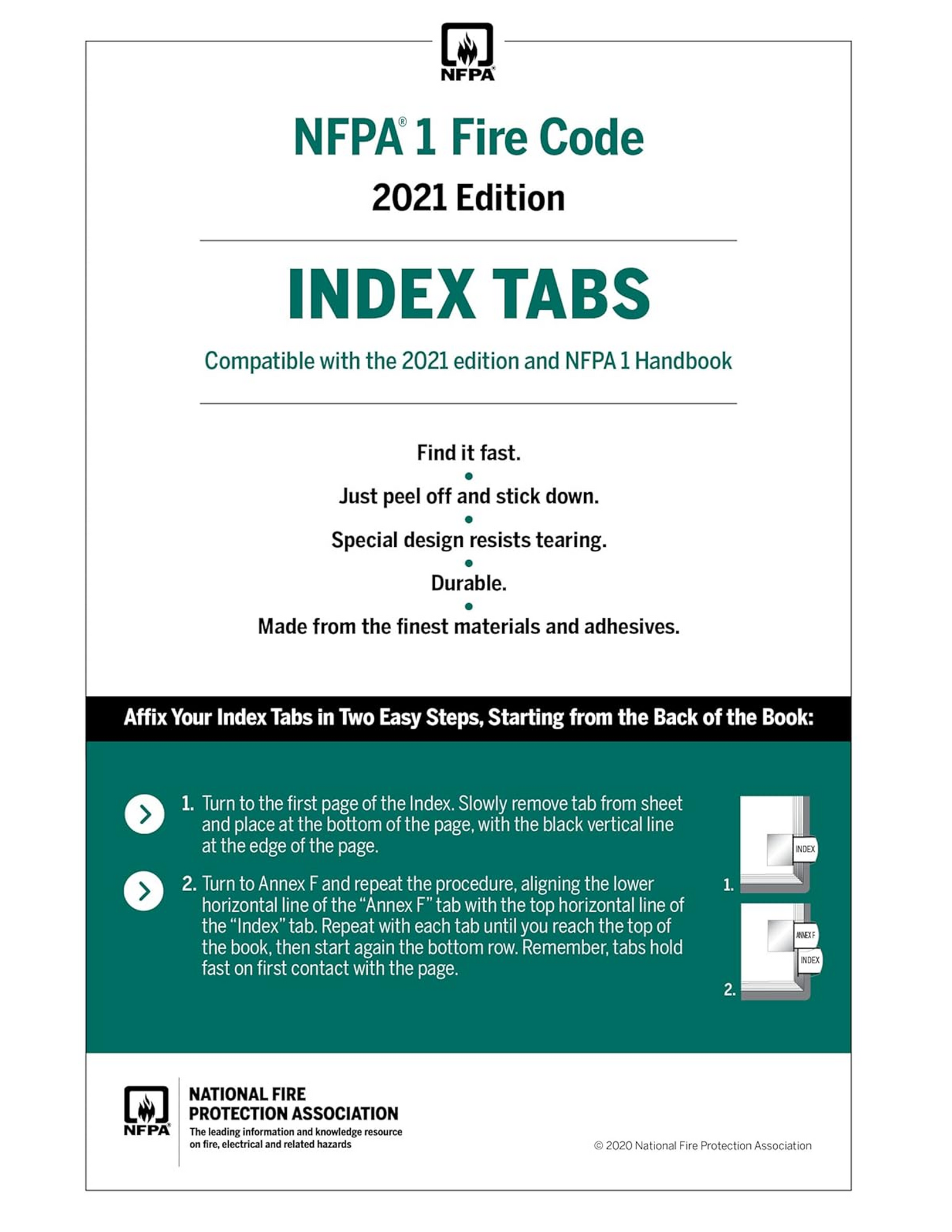 NFPA 1 FIRE CODE - TABS 2024 (1TAB24) — BNi Building News