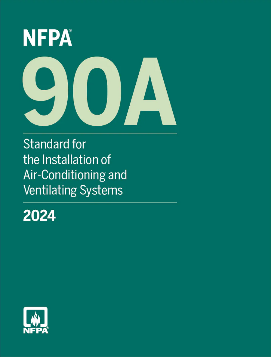 2024 NFPA 90A Standard for the Installation of Air Conditioning and Ve ...