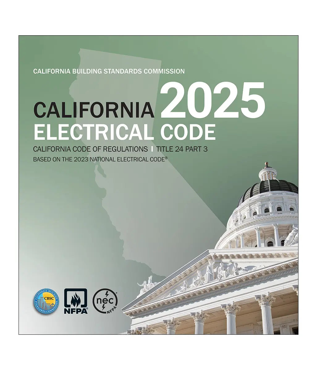 2025 California Electrical Code Title 24, Part 3 — BNi Building News