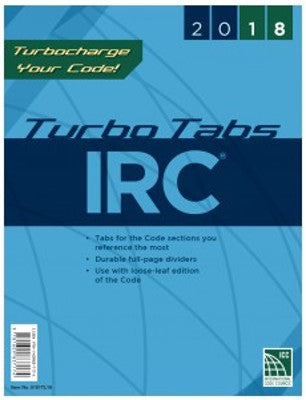 2018 International Residential Code Turbo Tabs LL — BNi Building News