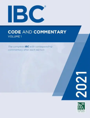 2021 IBC Code and Commentary, Volume 1 — BNi Building News