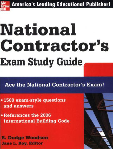 National Contractor's Exam Study Guide — BNi Building News
