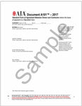 AIA A101-2017 Standard Form of Agreement Between Owner and Contractor ...