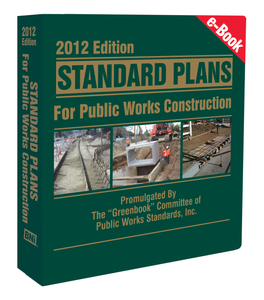Standard Plans for Public Works Construction 2021 Edition — BNi ...