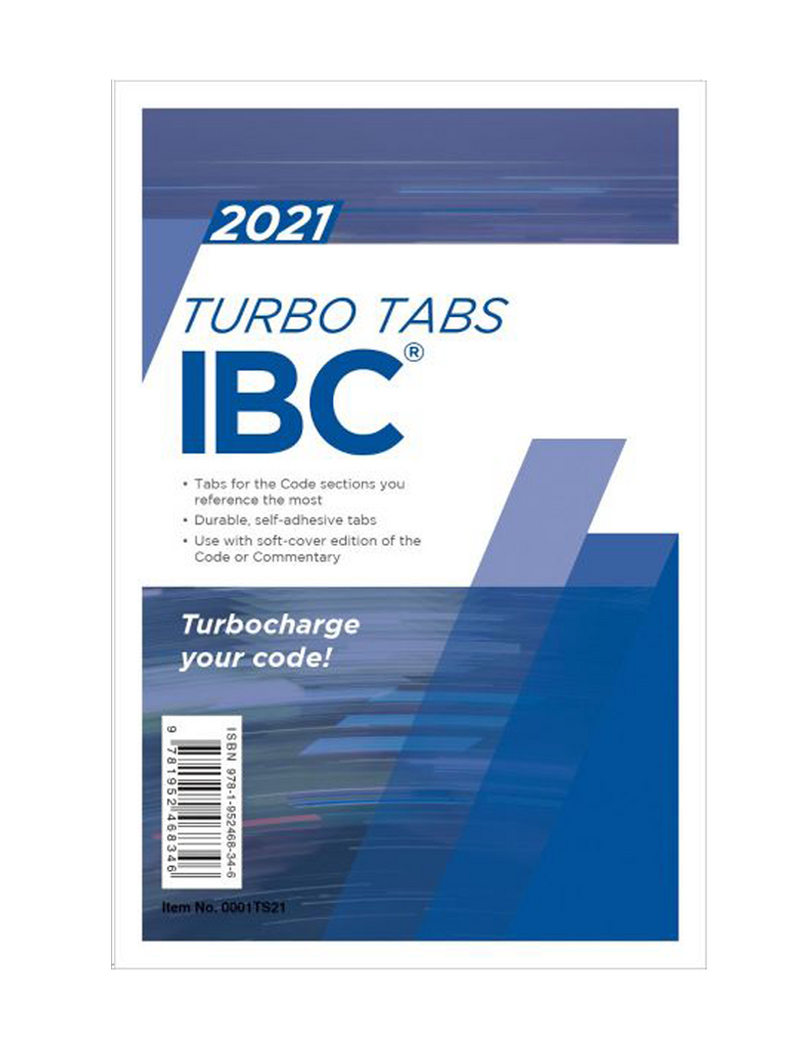 2021 International Building Code Turbo Tabs — BNi Building News