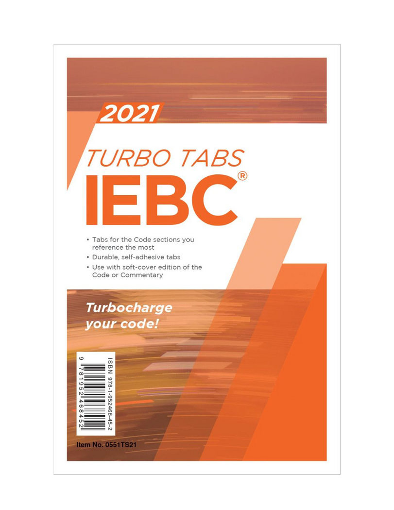 2021 International Existing Building Code Turbo Tabs — BNi Building News